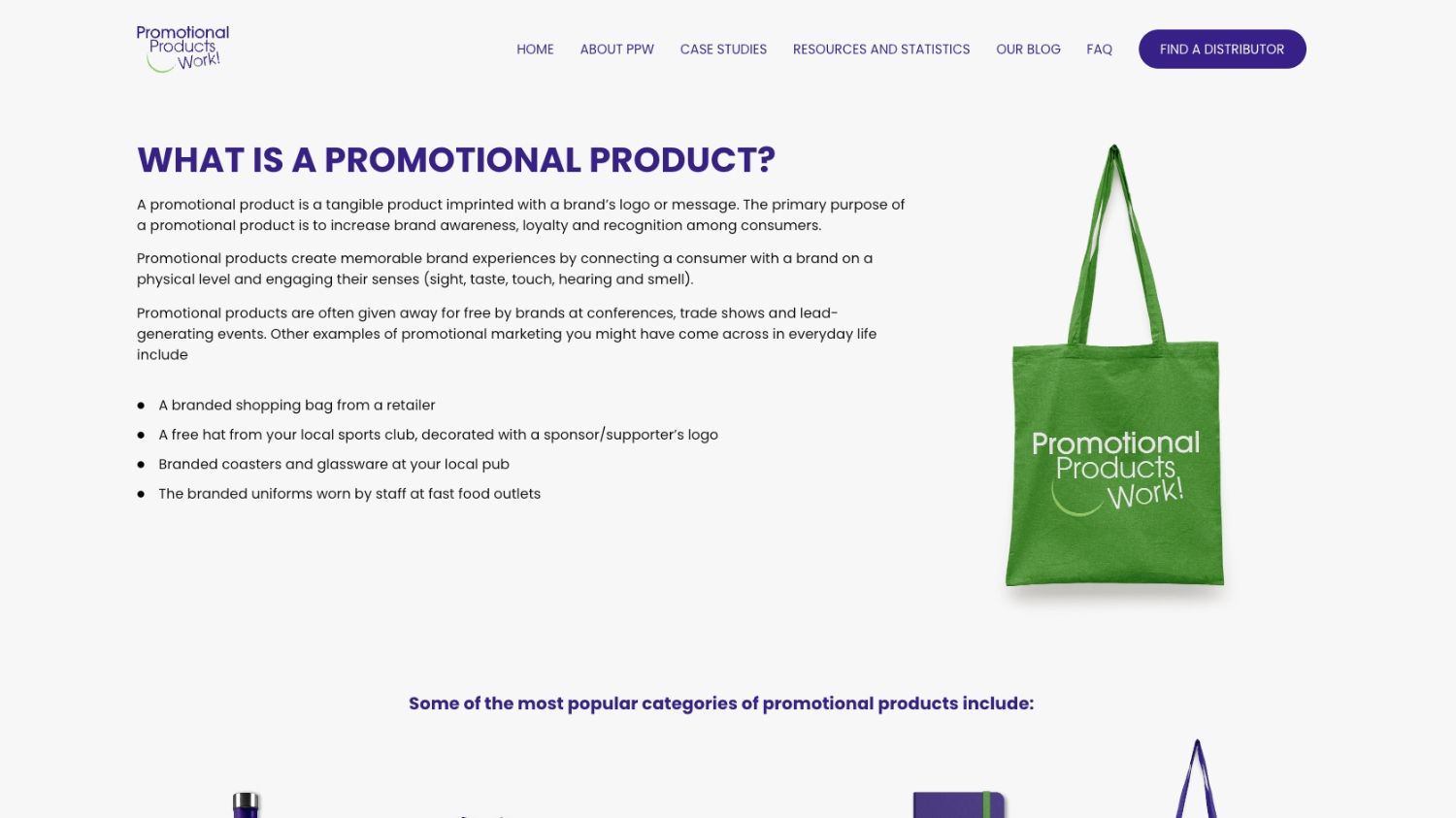 Promotional Products Work | Click Creative Digital Agency